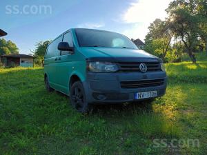 Green Volkswagen Transporter 2010 in Aizkraukle, with an engine capacity of 2.00 L and mileage of 478 thousand km for 4400 €, photo 1 on AUTOMOTO.COM.LV
