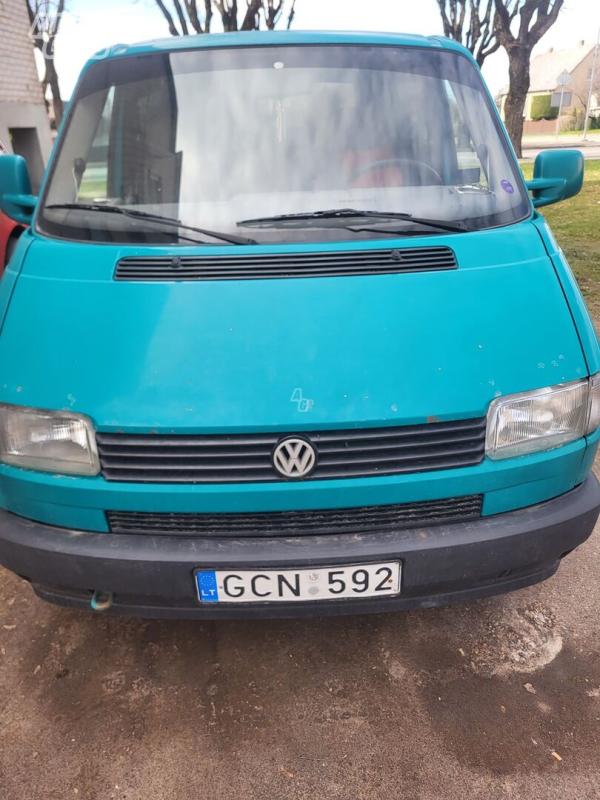Zaļš Volkswagen Transporter 1995 Telšiai, ar dzinēja tilpumu 2.40 L un nobraukumu 400 tūkst. km par 1450 €, foto 4 vietnē AUTOMOTO.COM.LV