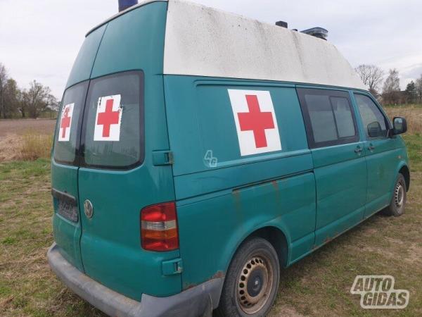 Green Volkswagen Transporter 2007 in Vilnius, with an engine capacity of 1.90 L and mileage of 333 thousand km for 700 €, photo 4 on AUTOMOTO.COM.LV