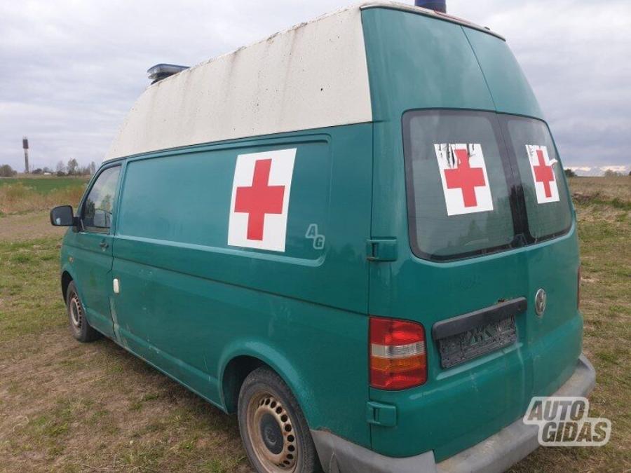 Green Volkswagen Transporter 2007 in Vilnius, with an engine capacity of 1.90 L and mileage of 333 thousand km for 700 €, photo 6 on AUTOMOTO.COM.LV