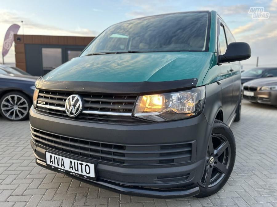 Green Volkswagen Transporter 2016 in Kaunas, with an engine capacity of 2.00 L and mileage of 443 thousand km for 14500 €, photo 7 on AUTOMOTO.COM.LV