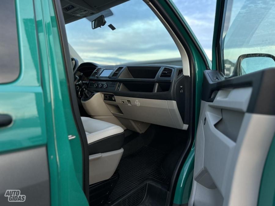 Green Volkswagen Transporter 2016 in Kaunas, with an engine capacity of 2.00 L and mileage of 443 thousand km for 14500 €, photo 33 on AUTOMOTO.COM.LV