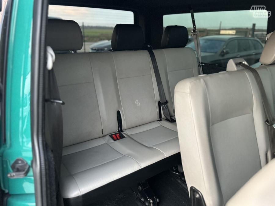 Green Volkswagen Transporter 2016 in Kaunas, with an engine capacity of 2.00 L and mileage of 443 thousand km for 14500 €, photo 39 on AUTOMOTO.COM.LV