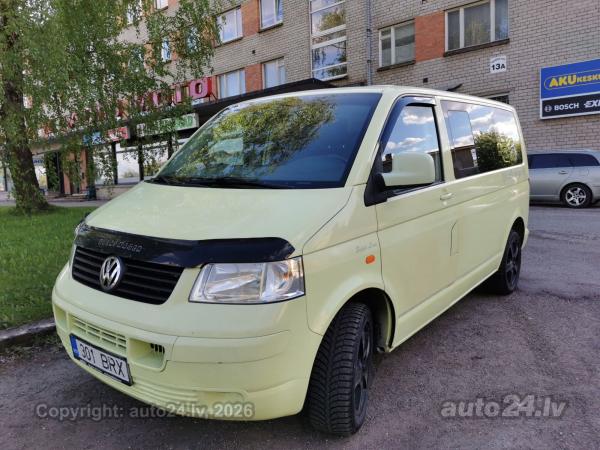 Green Volkswagen Transporter 2007 in Viljandi, with an engine capacity of 1.90 L and mileage of 410 thousand km for 5790 €, photo 3 on AUTOMOTO.COM.LV