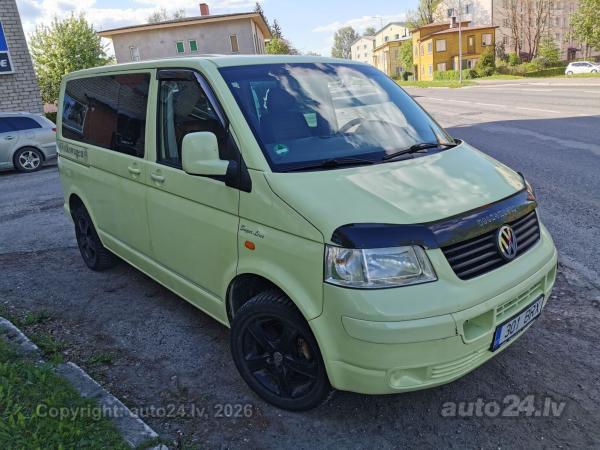 Green Volkswagen Transporter 2007 in Viljandi, with an engine capacity of 1.90 L and mileage of 410 thousand km for 5790 €, photo 7 on AUTOMOTO.COM.LV