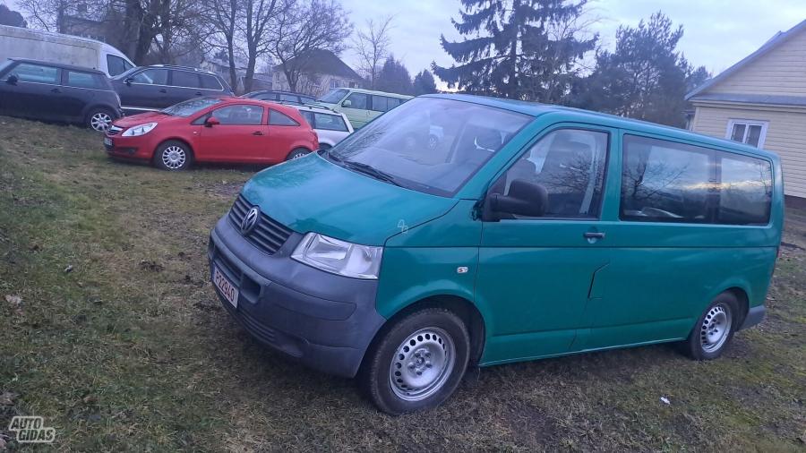 Zaļš Volkswagen Transporter 2008 Viļņa, ar dzinēja tilpumu 1.90 L un nobraukumu 286 tūkst. km par 3500 €, foto 3 vietnē AUTOMOTO.COM.LV