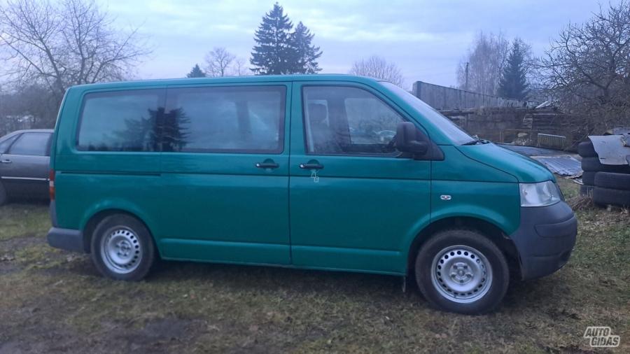 Zaļš Volkswagen Transporter 2008 Viļņa, ar dzinēja tilpumu 1.90 L un nobraukumu 286 tūkst. km par 3500 €, foto 7 vietnē AUTOMOTO.COM.LV