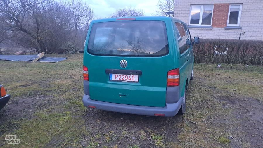 Zaļš Volkswagen Transporter 2008 Viļņa, ar dzinēja tilpumu 1.90 L un nobraukumu 286 tūkst. km par 3500 €, foto 8 vietnē AUTOMOTO.COM.LV