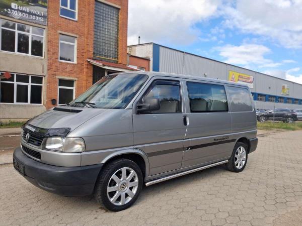 Grey Volkswagen Transporter 2000 in Radviliskis, with an engine capacity of 2.50 L and mileage of 315 thousand km for 4650 €, photo 2 on AUTOMOTO.COM.LV
