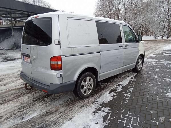 Pelēks Volkswagen Transporter 2007 Kauņa, ar dzinēja tilpumu 2.50 L un nobraukumu 480 tūkst. km par 2999 €, foto 4 vietnē AUTOMOTO.COM.LV