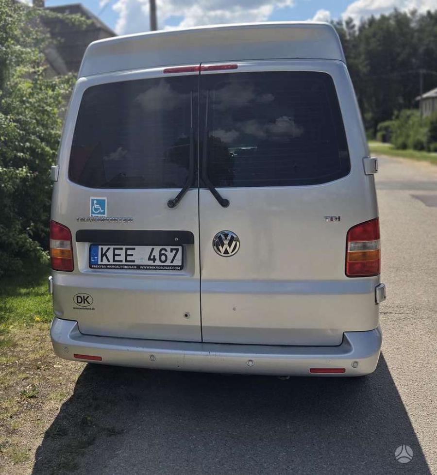 Pelēks Volkswagen Transporter 2007 Biržai, ar dzinēja tilpumu 2.46 L un nobraukumu 252 tūkst. km par 7900 €, foto 4 vietnē AUTOMOTO.COM.LV