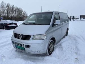 Grey Volkswagen Transporter 2008 in Kaunas, with an engine capacity of 2.46 L and mileage of 270 thousand km for 4490 €, photo  on AUTOMOTO.COM.LV