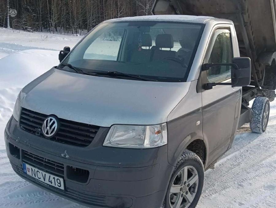 Pelēks Volkswagen Transporter 2008 Viļņa, ar dzinēja tilpumu 2.46 L un nobraukumu 282 tūkst. km par 7500 €, foto 1 vietnē AUTOMOTO.COM.LV