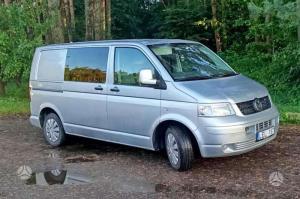 Grey Volkswagen Transporter 2008 in Kaunas, with an engine capacity of 1.90 L and mileage of 260 thousand km for 3700 €, photo  on AUTOMOTO.COM.LV
