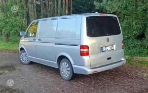 Grey Volkswagen Transporter 2008 in Kaunas, with an engine capacity of 1.90 L and mileage of 260 thousand km for 3700 €, photo 4 on AUTOMOTO.COM.LV
