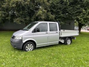 Grey Volkswagen Transporter 2009 in Kretinga, with an engine capacity of 2.50 L and mileage of 420 thousand km for 5350 €, photo  on AUTOMOTO.COM.LV