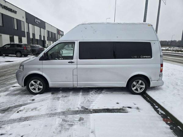 Grey Volkswagen Transporter 2010 in Vilnius, with an engine capacity of 2.46 L and mileage of 442 thousand km for 3200 €, photo 5 on AUTOMOTO.COM.LV
