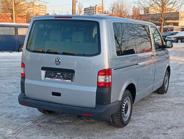 Grey Volkswagen Transporter 2010 in Kedainiai, with an engine capacity of 2.00 L and mileage of 282 thousand km for 9700 €, photo 6 on AUTOMOTO.COM.LV