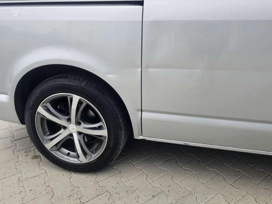 Grey Volkswagen Transporter 2012 in Vilnius, with an engine capacity of 2.00 L and mileage of 279 thousand km for 6900 €, photo 12 on AUTOMOTO.COM.LV