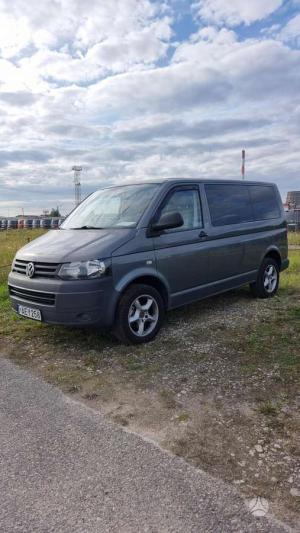 Grey Volkswagen Transporter 2012 in Vilnius, with an engine capacity of 2.00 L and mileage of 41 thousand km for 15400 €, photo  on AUTOMOTO.COM.LV