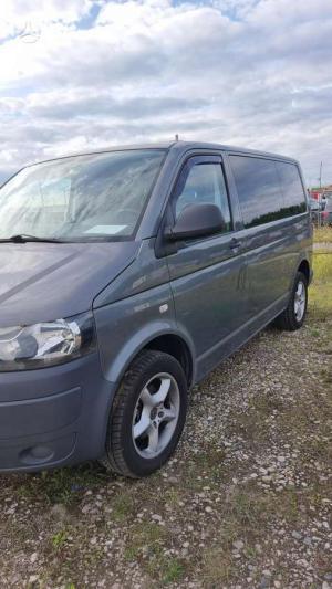 Grey Volkswagen Transporter 2012 in Vilnius, with an engine capacity of 2.00 L and mileage of 41 thousand km for 15400 €, photo 3 on AUTOMOTO.COM.LV