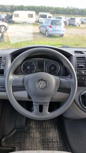Grey Volkswagen Transporter 2012 in Vilnius, with an engine capacity of 2.00 L and mileage of 41 thousand km for 15400 €, photo 20 on AUTOMOTO.COM.LV