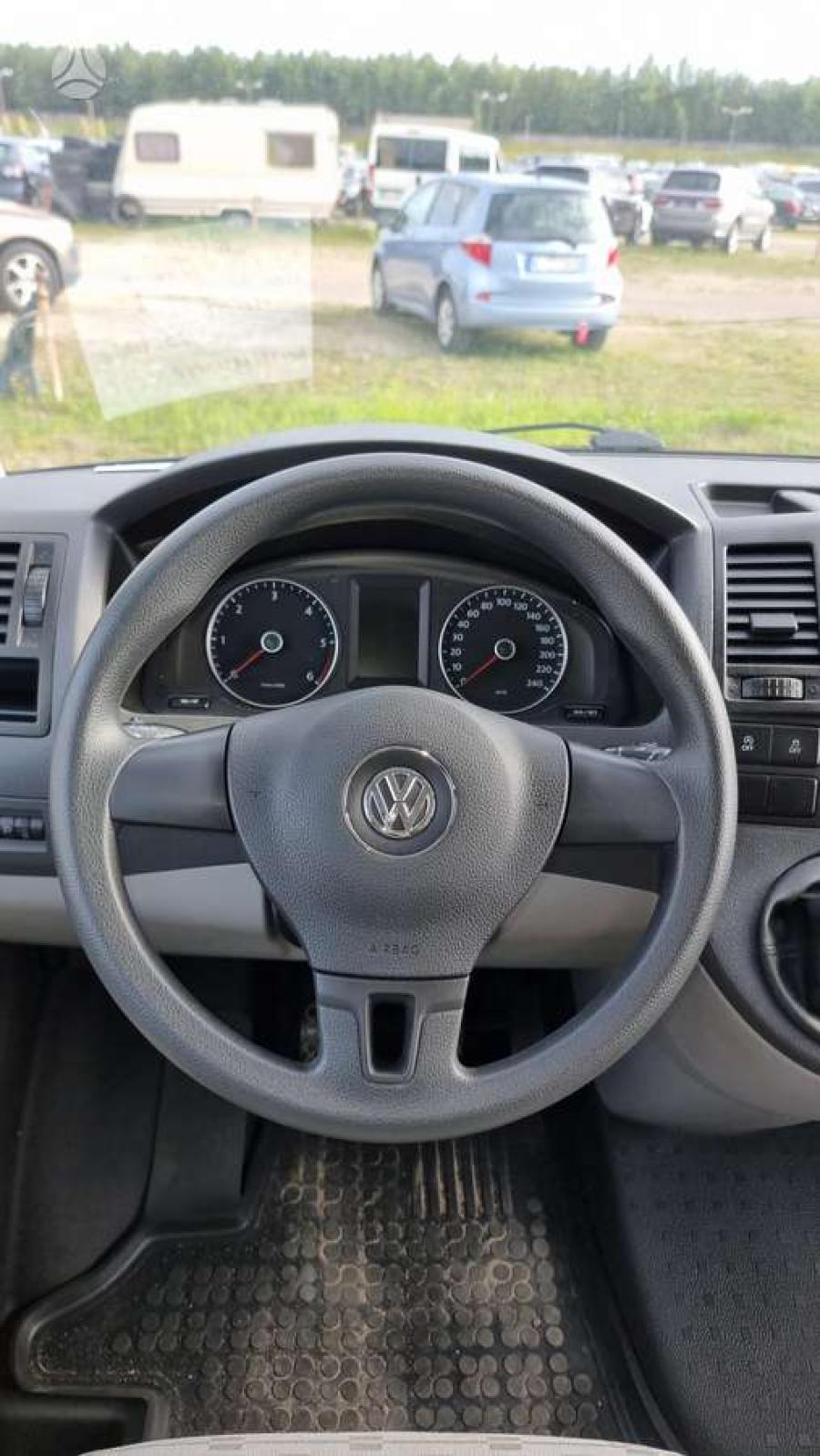Grey Volkswagen Transporter 2012 in Vilnius, with an engine capacity of 2.00 L and mileage of 41 thousand km for 15400 €, photo 20 on AUTOMOTO.COM.LV