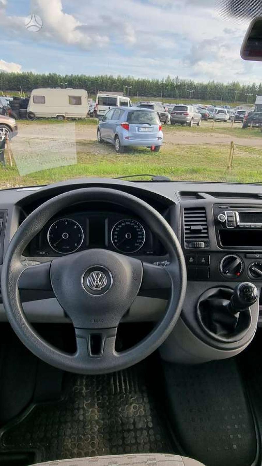 Grey Volkswagen Transporter 2012 in Vilnius, with an engine capacity of 2.00 L and mileage of 41 thousand km for 15400 €, photo 21 on AUTOMOTO.COM.LV