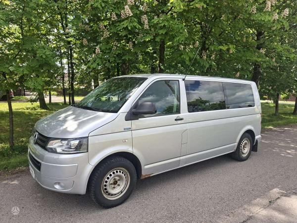 Grey Volkswagen Transporter 2014 in Marijampole, with an engine capacity of 2.00 L and mileage of 380 thousand km for 7500 €, photo 1 on AUTOMOTO.COM.LV