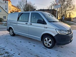 Grey Volkswagen Transporter 2016 in Raseiniai, with an engine capacity of 1.96 L and mileage of 212 thousand km for 8700 €, photo  on AUTOMOTO.COM.LV