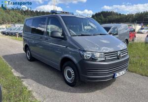 Grey Volkswagen Transporter 2018 in Vilnius, with an engine capacity of 1.97 L and mileage of 159 thousand km for 15900 €, photo 4 on AUTOMOTO.COM.LV