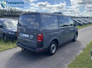 Grey Volkswagen Transporter 2018 in Vilnius, with an engine capacity of 1.97 L and mileage of 159 thousand km for 15900 €, photo 5 on AUTOMOTO.COM.LV