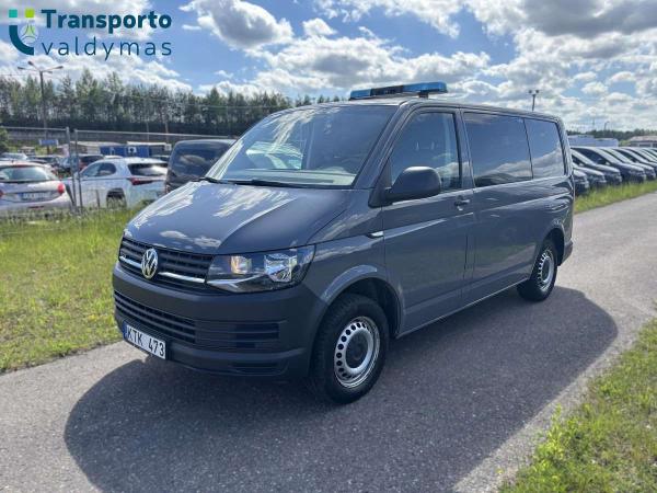 Pelēks Volkswagen Transporter 2018 Viļņa, ar dzinēja tilpumu 1.97 L un nobraukumu 145 tūkst. km par 15900 €, foto 1 vietnē AUTOMOTO.COM.LV