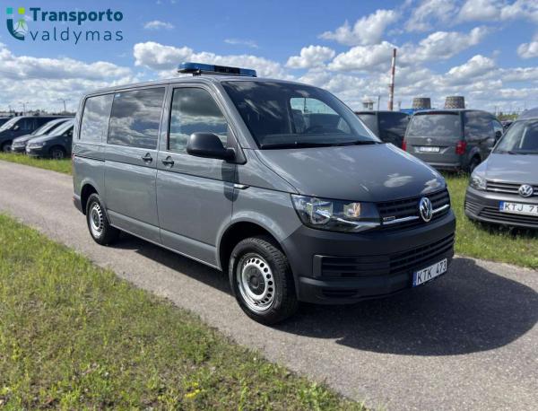 Pelēks Volkswagen Transporter 2018 Viļņa, ar dzinēja tilpumu 1.97 L un nobraukumu 145 tūkst. km par 15900 €, foto 3 vietnē AUTOMOTO.COM.LV