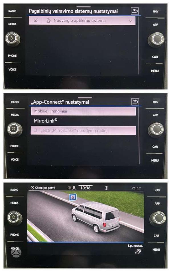 Grey Volkswagen Transporter 2020 in Kaunas, with an engine capacity of 1.97 L and mileage of 196 thousand km for 17800 €, photo 10 on AUTOMOTO.COM.LV