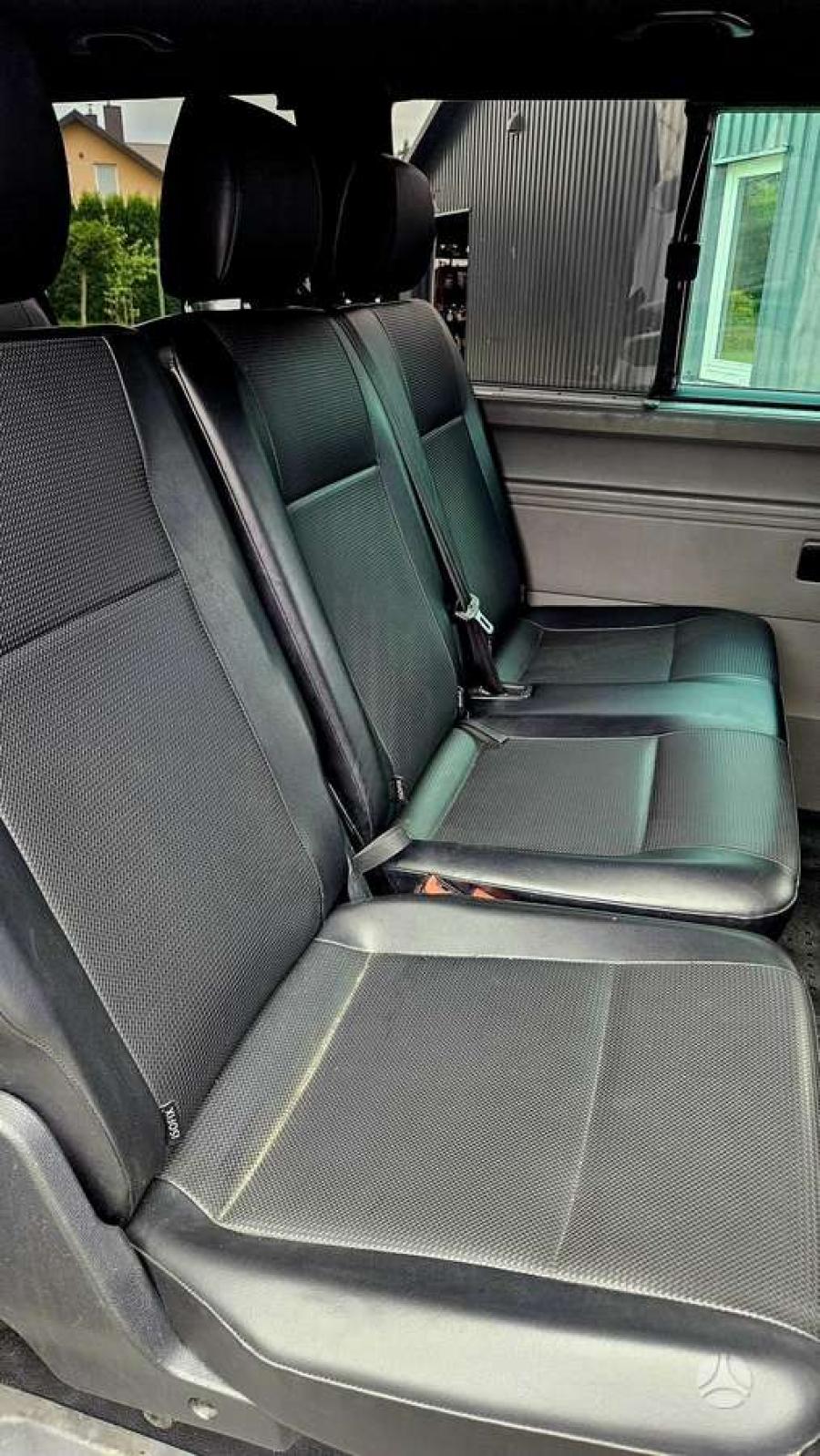 Grey Volkswagen Transporter 2021 in Kaisiadorys, with an engine capacity of 2.00 L and mileage of 190 thousand km for 18200 €, photo 13 on AUTOMOTO.COM.LV
