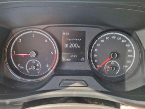 Grey Volkswagen Transporter 2021 in Vilnius, with an engine capacity of 1.97 L and mileage of 113 thousand km for 18100 €, photo 13 on AUTOMOTO.COM.LV