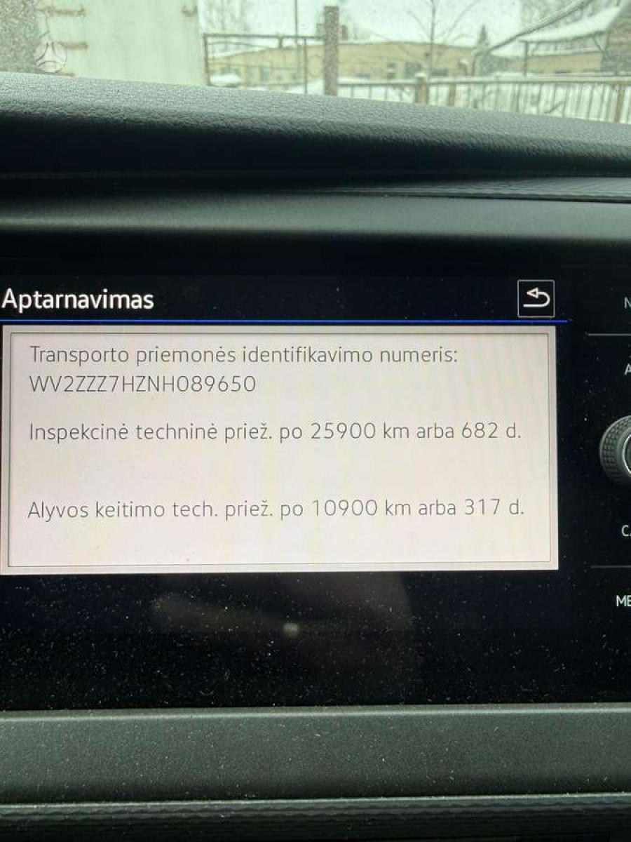 Серый Фольксваген Transporter 2022 в Пасвалис, объемом двигателя 2.00 л и пробегом 154 тыс. км за 28900 €, фото 13 на AUTOMOTO.COM.LV