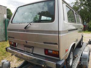 Grey Volkswagen Transporter 1987 in Riga, with an engine capacity of 2.10 L and mileage of 237 thousand km for 9500 €, photo 27 on AUTOMOTO.COM.LV