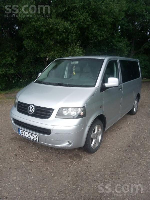 Pelēks Volkswagen Transporter 2003 Jūrmala, ar dzinēja tilpumu 2.50 L un nobraukumu 439 tūkst. km par 3600 €, foto 1 vietnē AUTOMOTO.COM.LV