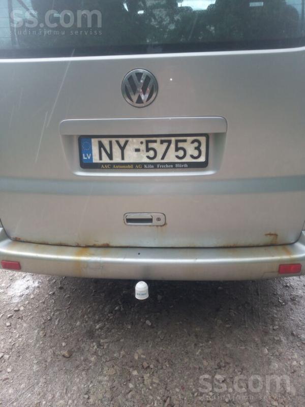 Pelēks Volkswagen Transporter 2003 Jūrmala, ar dzinēja tilpumu 2.50 L un nobraukumu 439 tūkst. km par 3600 €, foto 8 vietnē AUTOMOTO.COM.LV