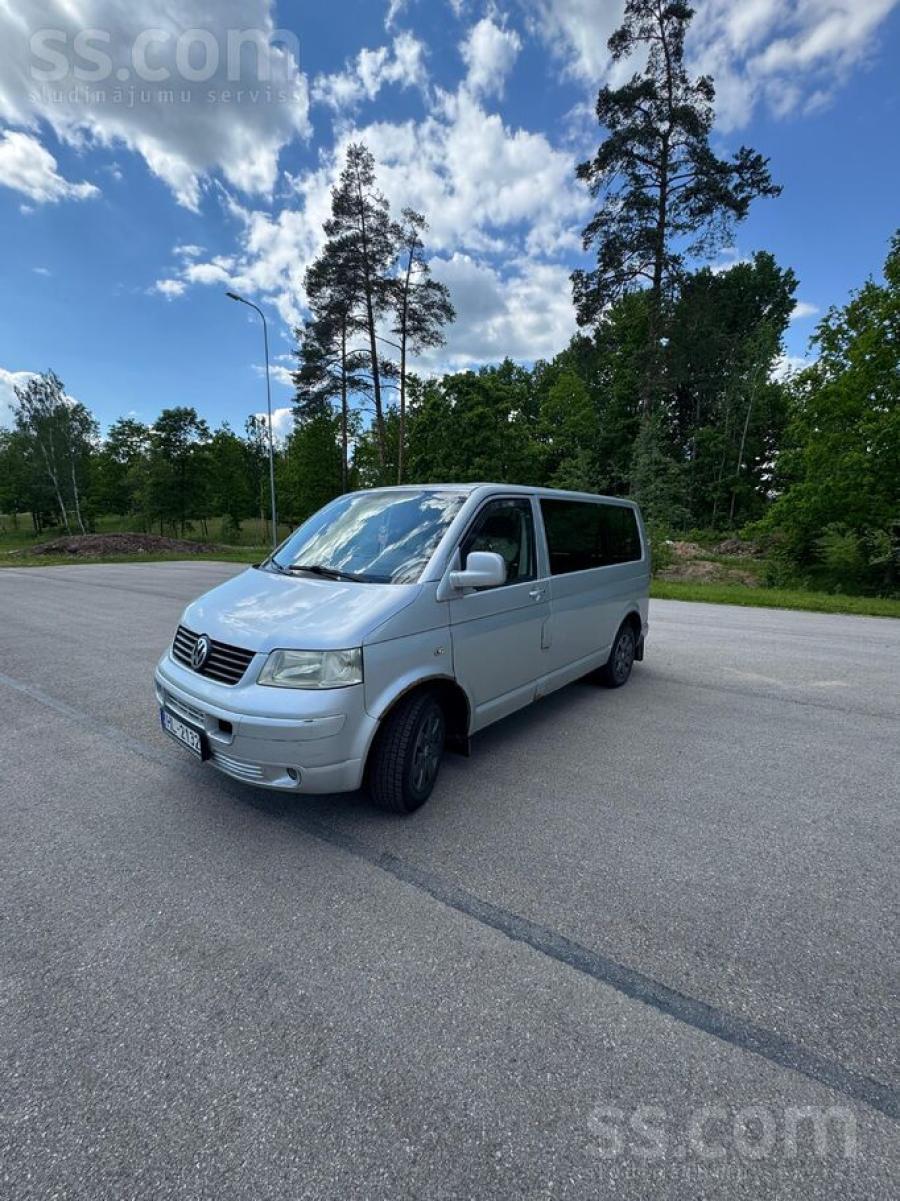 Pelēks Volkswagen Transporter 2004 Madona, ar dzinēja tilpumu 1.90 L un nobraukumu 481 tūkst. km par 5800 €, foto 3 vietnē AUTOMOTO.COM.LV