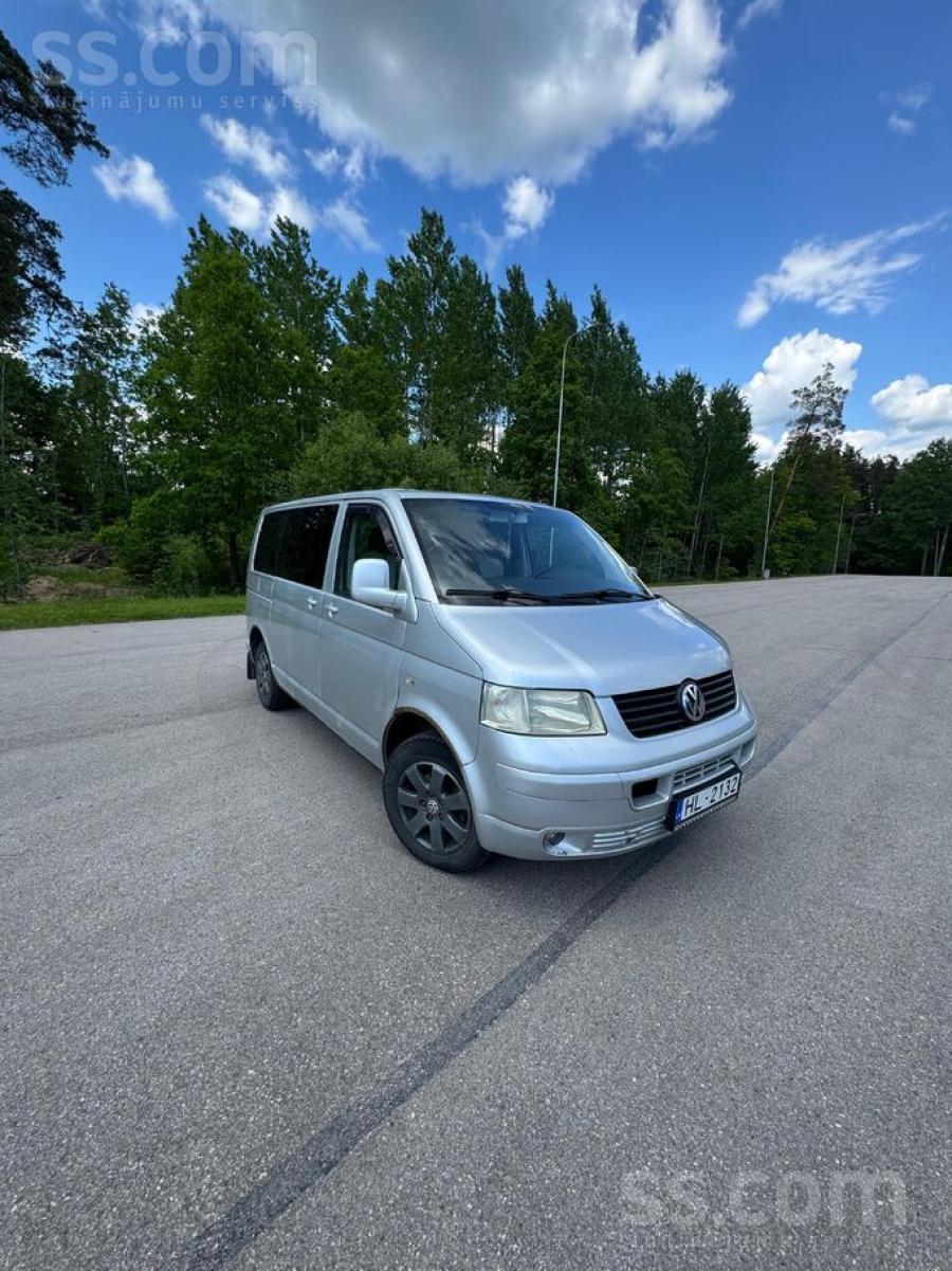 Pelēks Volkswagen Transporter 2004 Madona, ar dzinēja tilpumu 1.90 L un nobraukumu 481 tūkst. km par 5800 €, foto 4 vietnē AUTOMOTO.COM.LV
