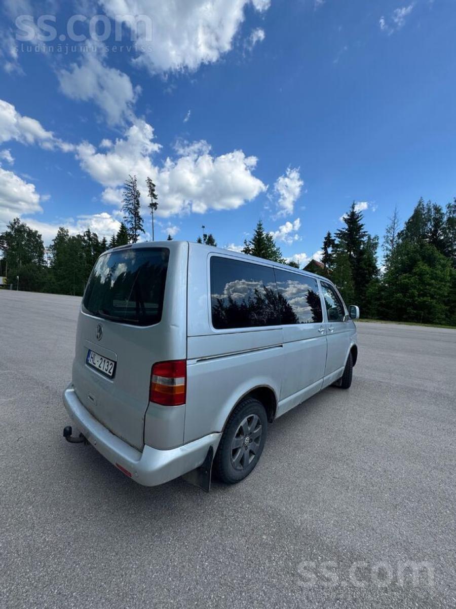 Pelēks Volkswagen Transporter 2004 Madona, ar dzinēja tilpumu 1.90 L un nobraukumu 481 tūkst. km par 5800 €, foto 5 vietnē AUTOMOTO.COM.LV