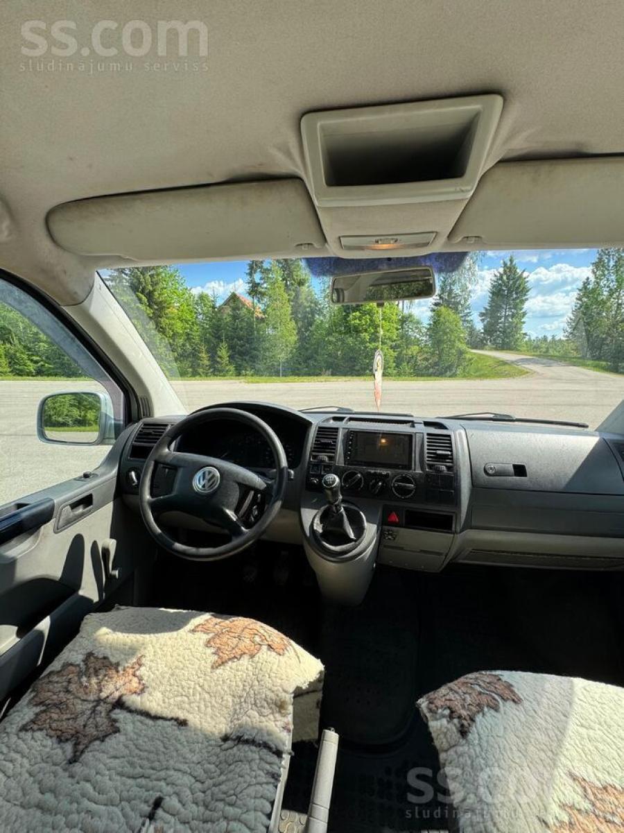 Pelēks Volkswagen Transporter 2004 Madona, ar dzinēja tilpumu 1.90 L un nobraukumu 481 tūkst. km par 5800 €, foto 7 vietnē AUTOMOTO.COM.LV