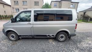 Grey Volkswagen Transporter 2006 in Kaunas, with an engine capacity of 1.90 L and mileage of 418 thousand km for 4900 €, photo 6 on AUTOMOTO.COM.LV