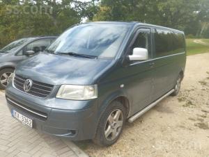 Grey Volkswagen Transporter 2008 in Riga, with an engine capacity of 2.50 L and mileage of 404 thousand km for 2500 €, photo 3 on AUTOMOTO.COM.LV