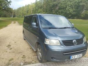 Grey Volkswagen Transporter 2008 in Riga, with an engine capacity of 2.50 L and mileage of 404 thousand km for 2500 €, photo 4 on AUTOMOTO.COM.LV