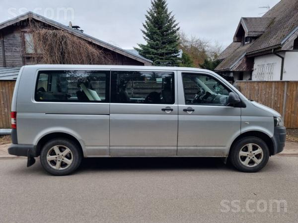 Grey Volkswagen Transporter 2012 in Riga, with an engine capacity of 2.00 L and mileage of 215 thousand km for 7200 €, photo 1 on AUTOMOTO.COM.LV