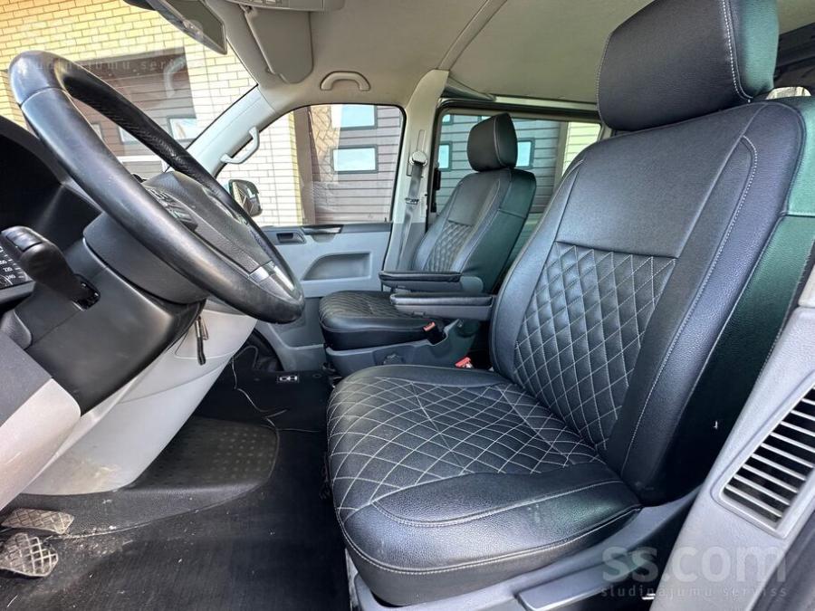 Pelēks Volkswagen Transporter 2014 Jūrmala, ar dzinēja tilpumu 2.00 L un nobraukumu 340 tūkst. km par 11500 €, foto 11 vietnē AUTOMOTO.COM.LV